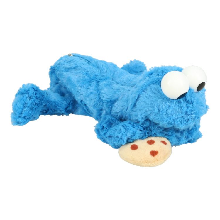 【セサミストリート】フィギュアポーチ（クッキーモンスター）3090473 | キャラクターモール ドリぽけ